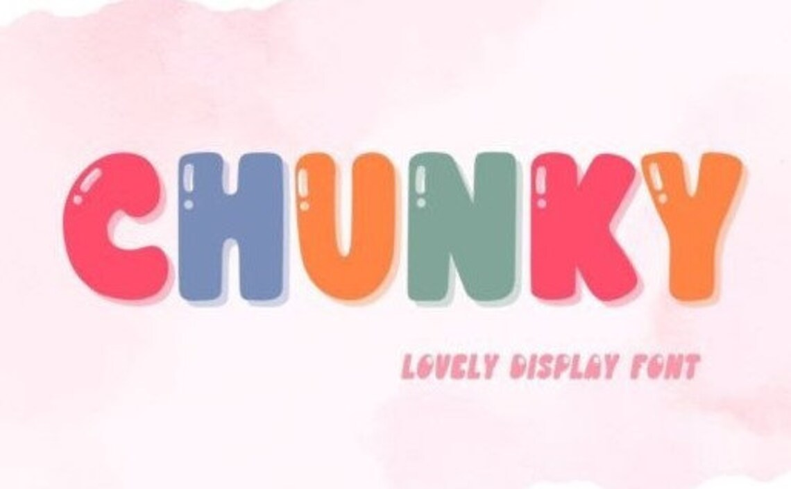 Chunky Font, Bold Font, Classic Font, Script Font, Vintage Font ...