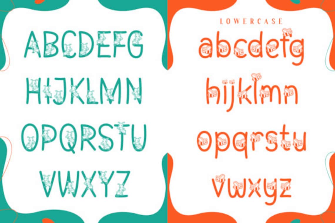 Cute Insect Font, Decorative Font, Cricut Fonts, Casual Font, Modern ...
