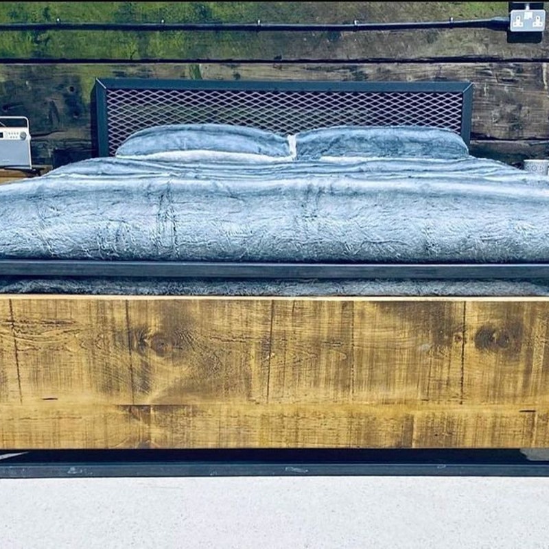 Industrial Bed - Etsy