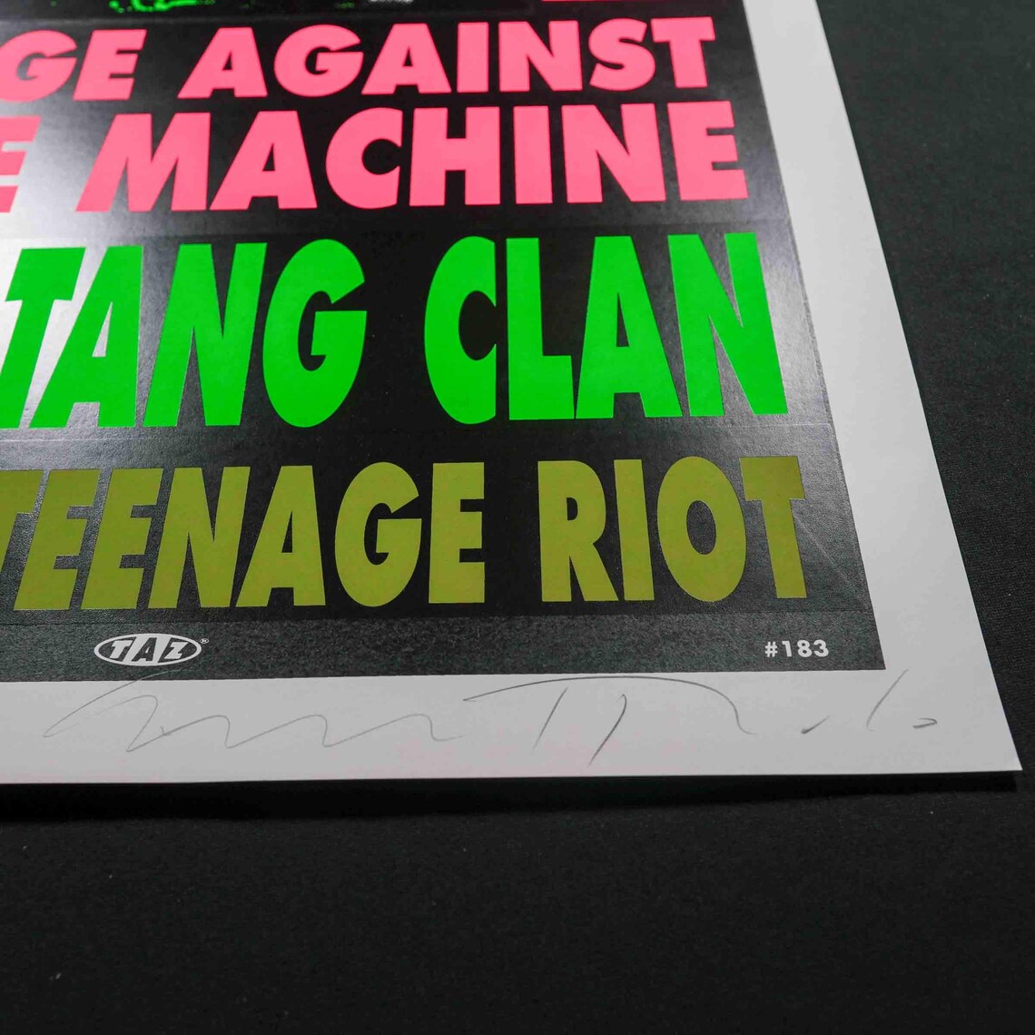 Taz Rage Against the Machine 1997 Tour Concert Poster - Etsy