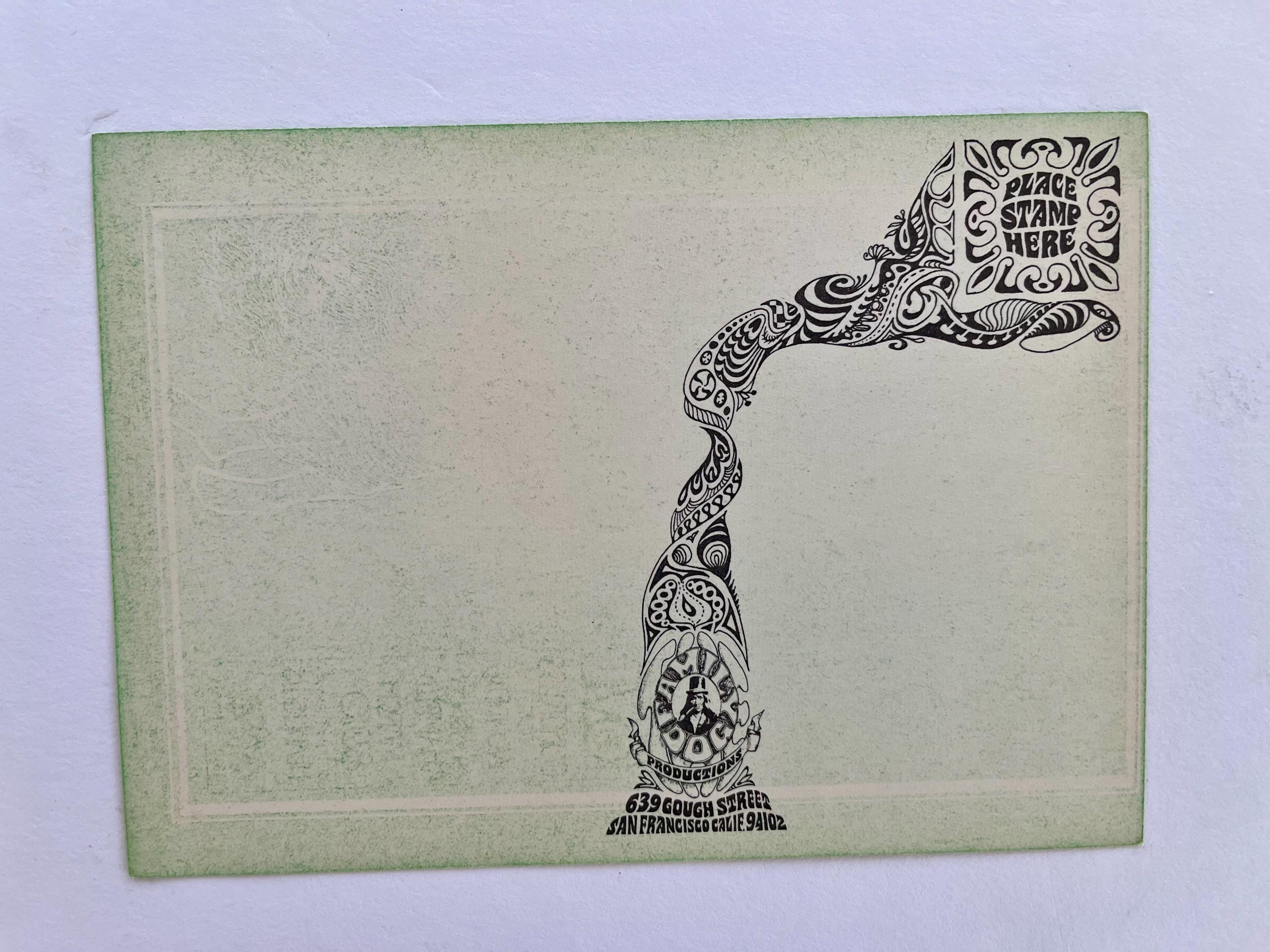 Love Avalon Ballroom 1968 Stanley Mouse Alton Kelley FD-109 Original ...