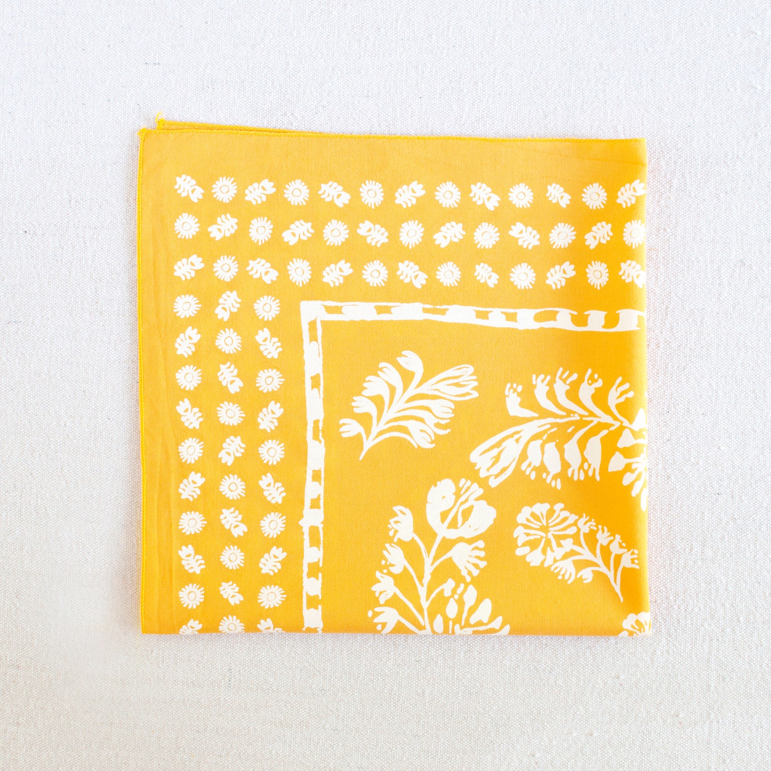Bandanas for Women, Choice of Color, Botanical Pattern, Gifts for Men ...