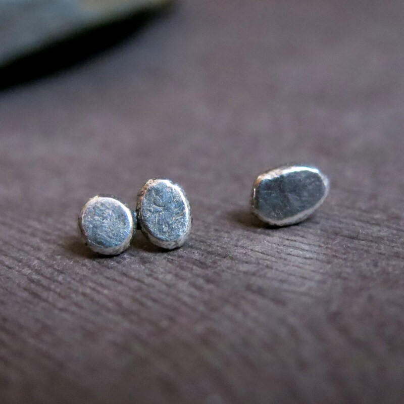 Pebble Earrings - Etsy