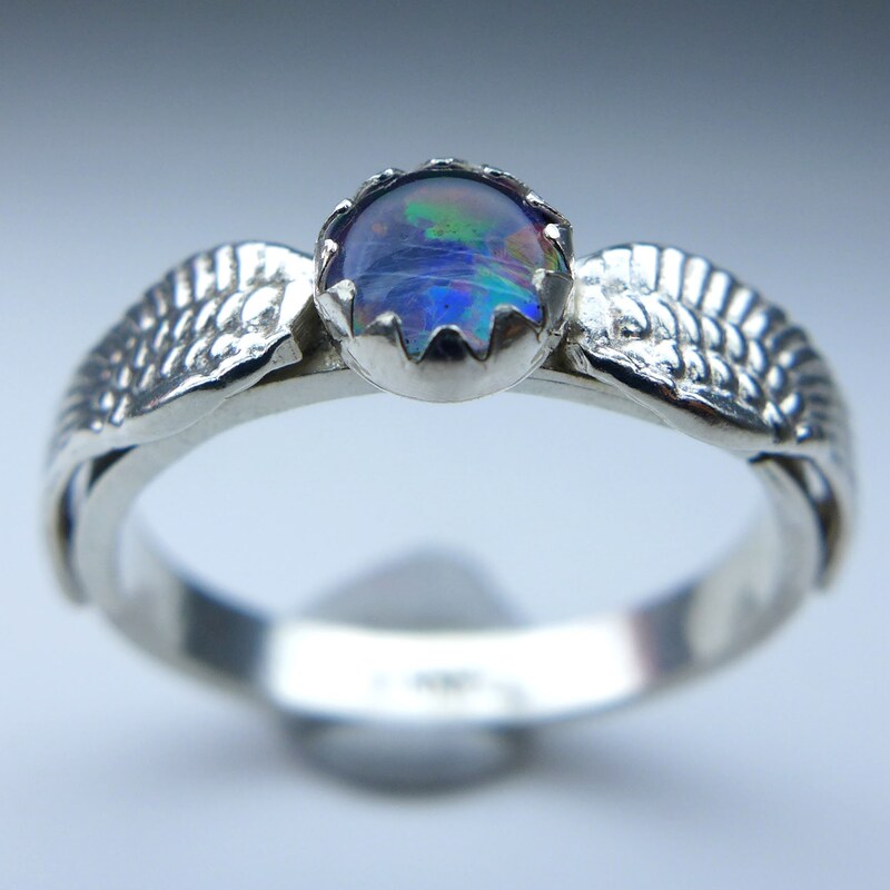 Angel Wings Ring - Etsy