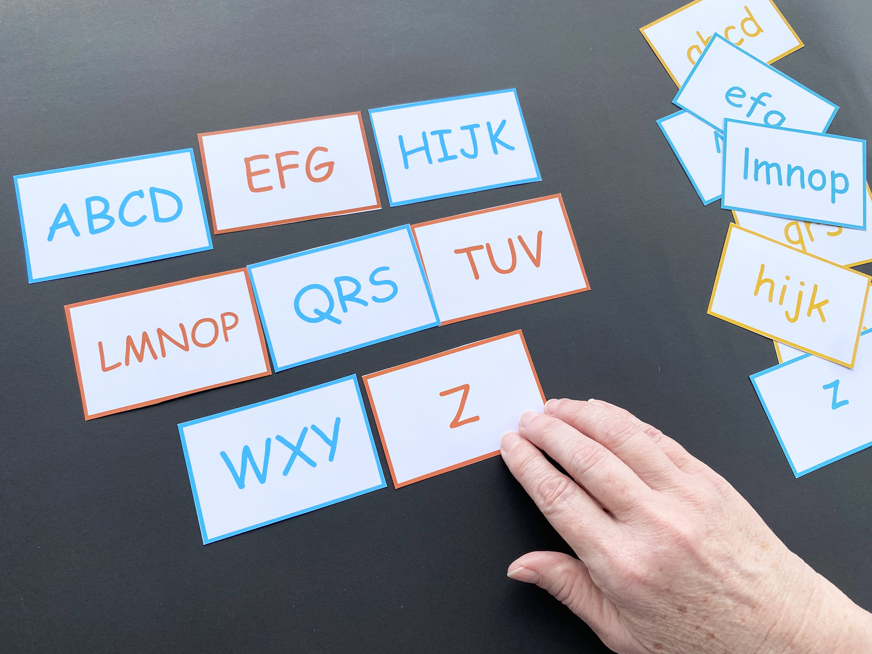 Dementia Activities Alphabet Match up Activity Alzheimers Activity for ...