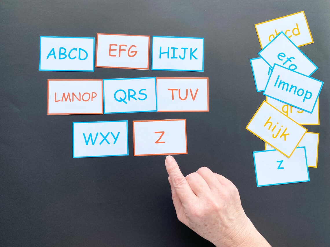 Dementia Activities Alphabet Match up Activity Alzheimers Activity for ...