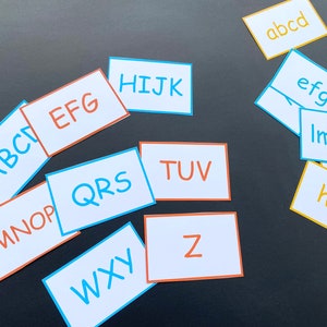 Dementia Activities Alphabet Match up Activity Alzheimers Activity for ...