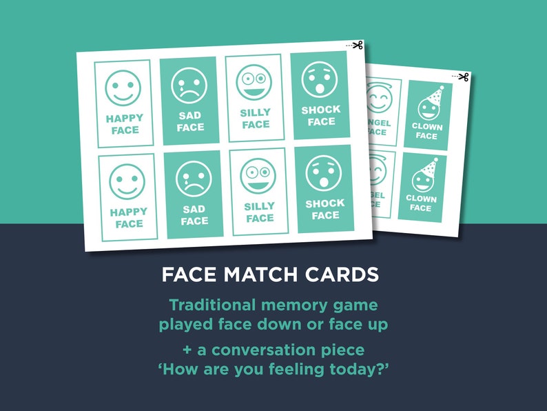 Dementia Activities Match up Memory Game Activity Alzheimers Activity ...