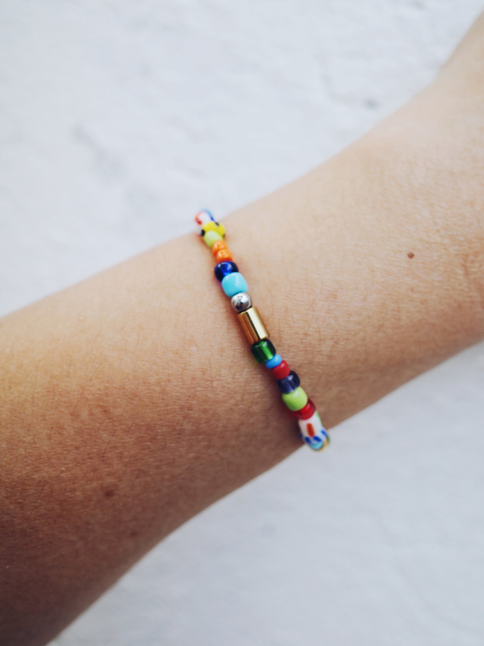 Colorful Beaded Bracelet - Etsy