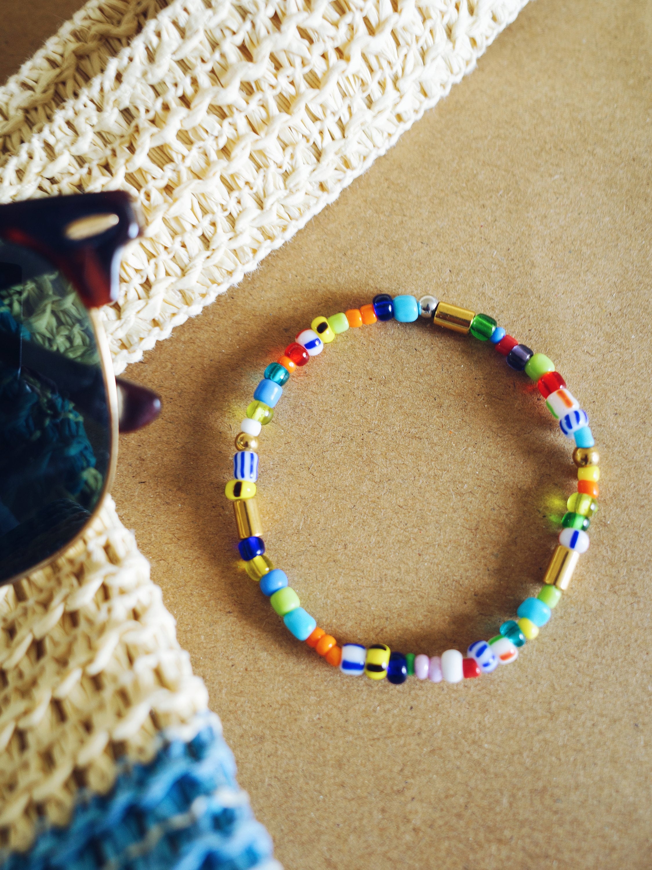 Colorful Beaded Bracelet - Etsy