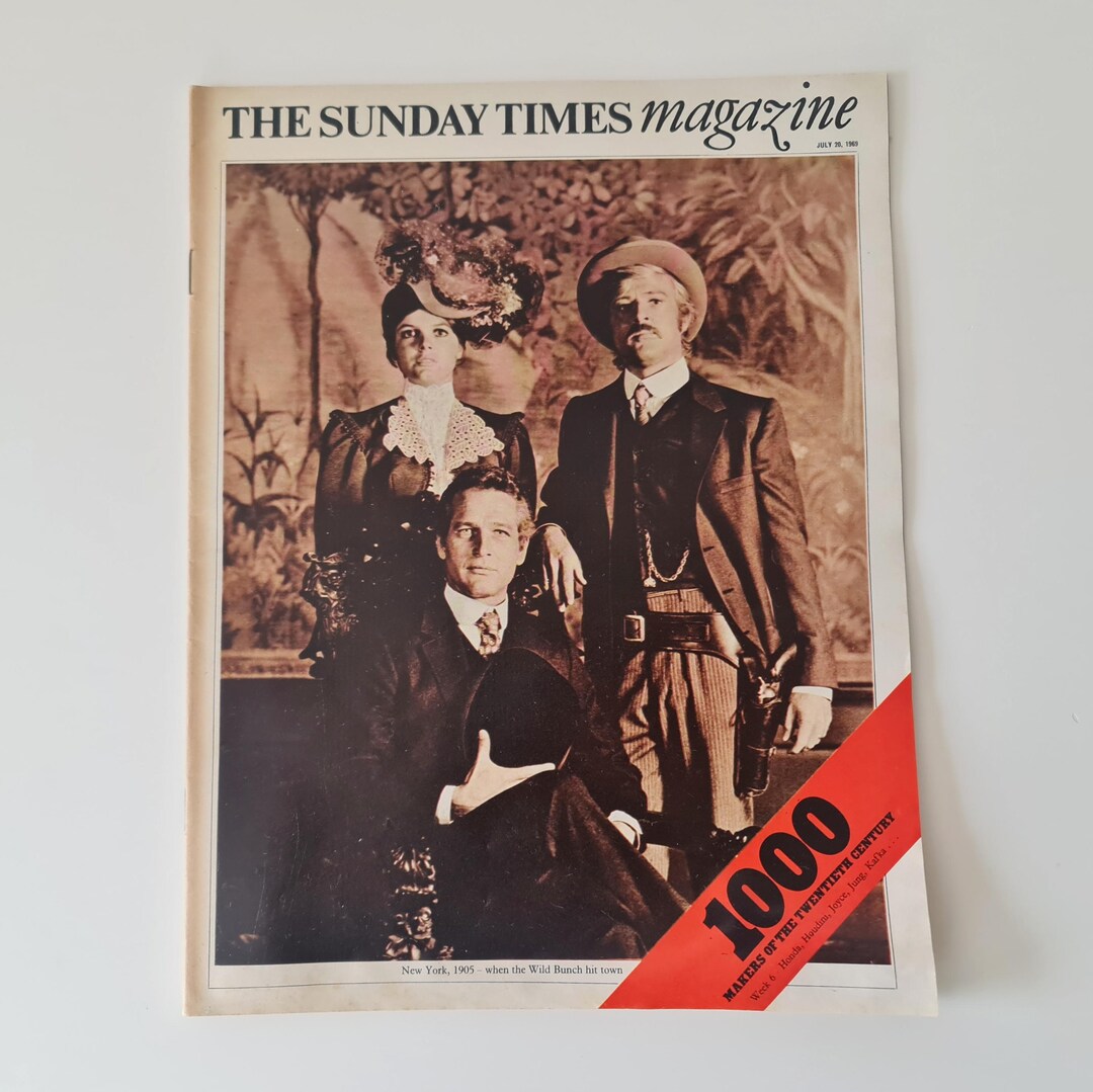 Vintage 1960s Sunday Times July 20 1969 British Magazines Collectable ...
