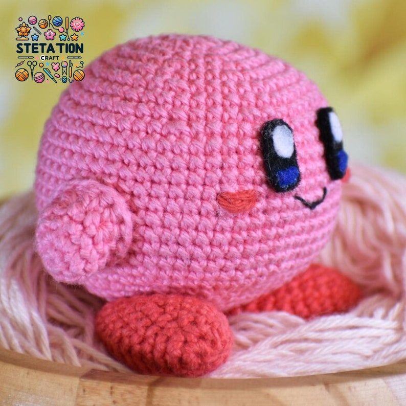 Kirby Crochet: Adorable Amigurumi Adventure - Etsy