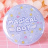 Magical Girl Eyes Shojo Pin Buttons Badges for Bags and Clothes, Decora ...