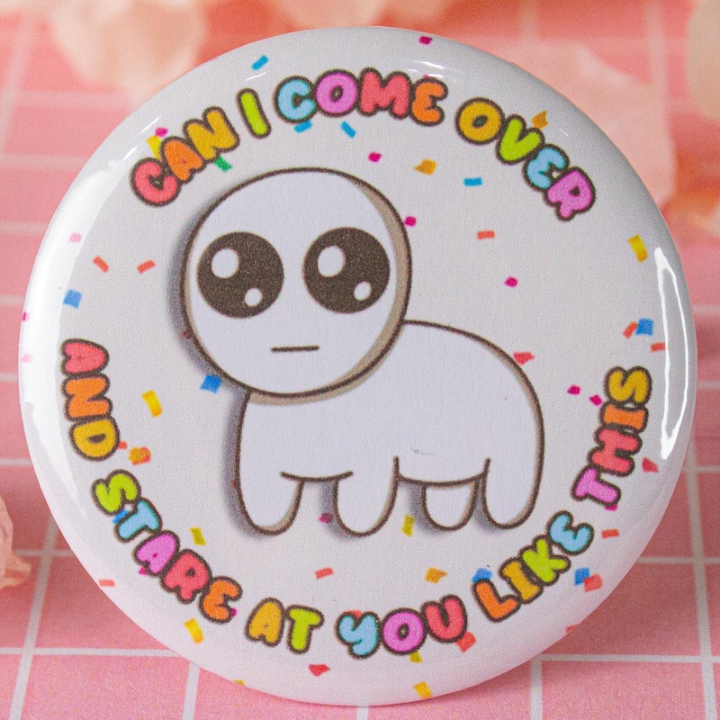Funny Pinback Button - Etsy