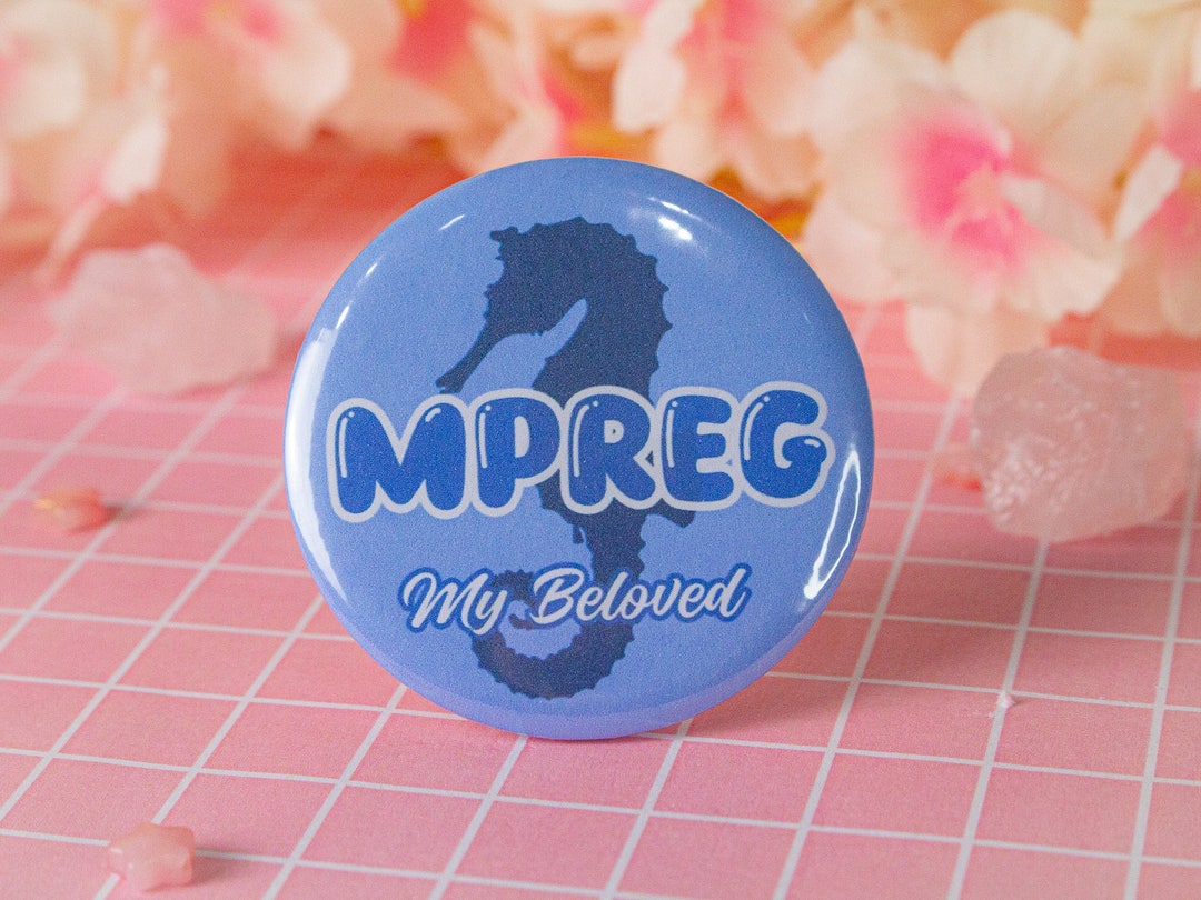 Mpreg My Beloved Badge | Fanfiction Button Pin | Fandom Accessory | AO3 ...