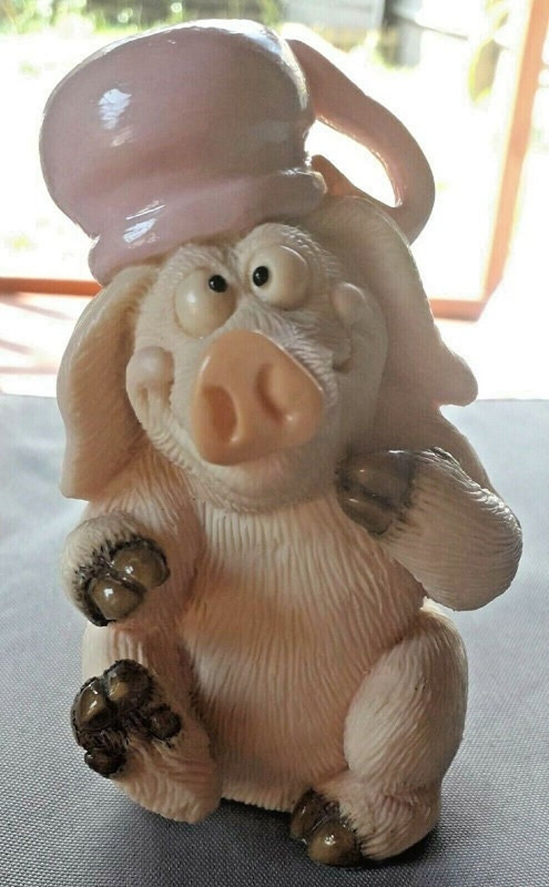 Piggin Potty Figurine - Hand Made by David Corbridge - Rare 1997 Pig ...