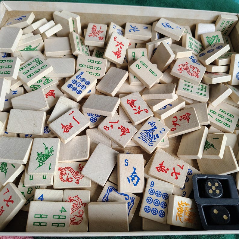 Mah Jong Board Game | Chinese Strategy Game | Michael Stanfield| Tile ...