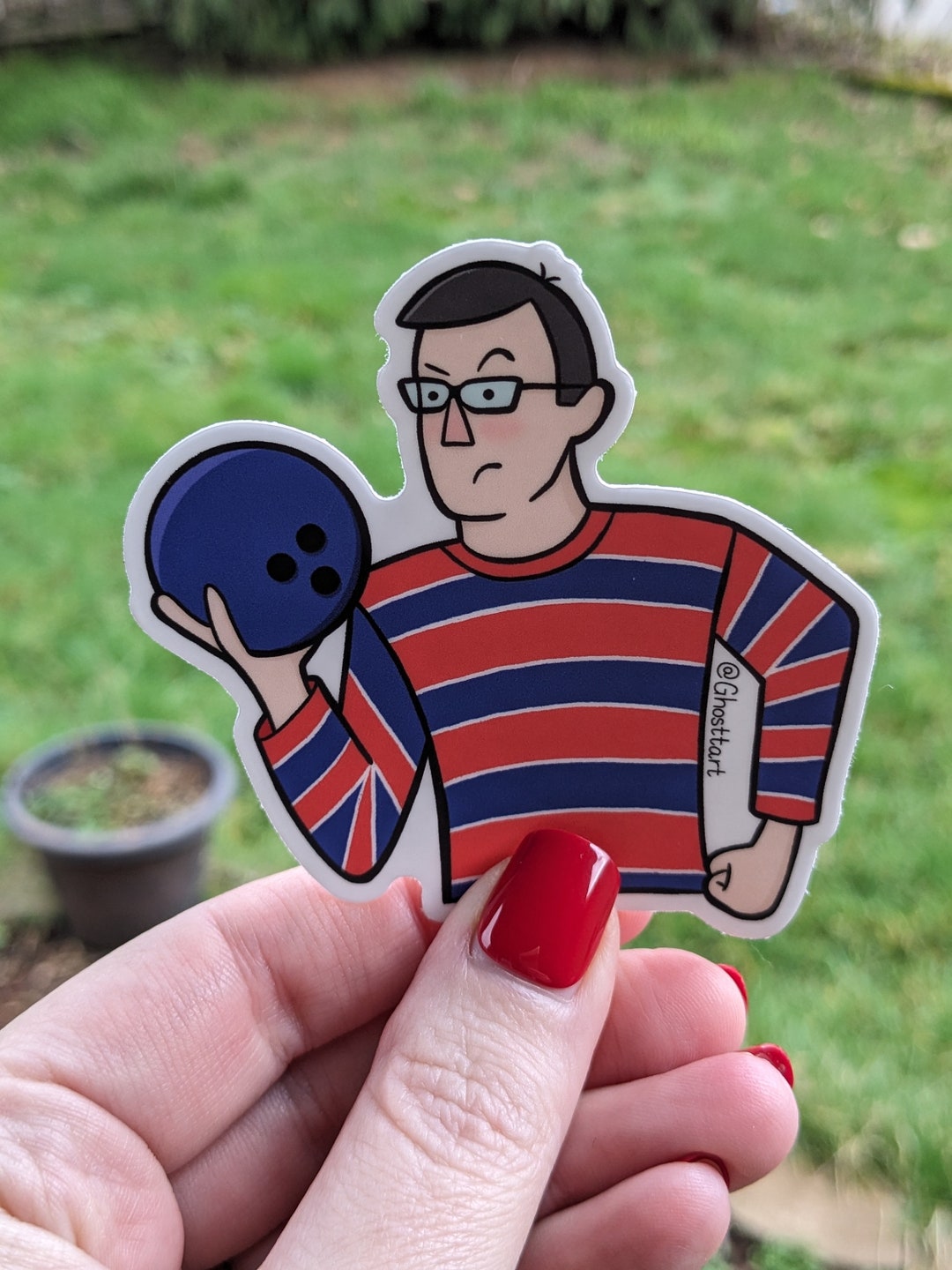 Adventures of Pete and Pete Sticker - Artie With Rolling Thunder - Etsy