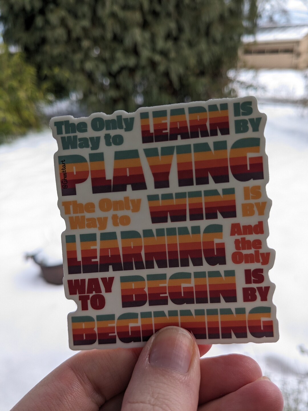 Dropout - Game Changer - the Only Way... Sticker - Etsy