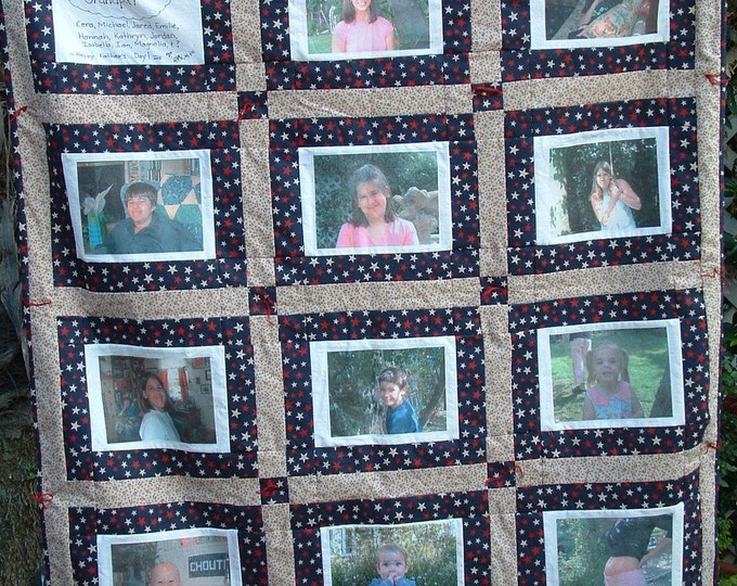 Scrapbook Quilt- Custom - Etsy