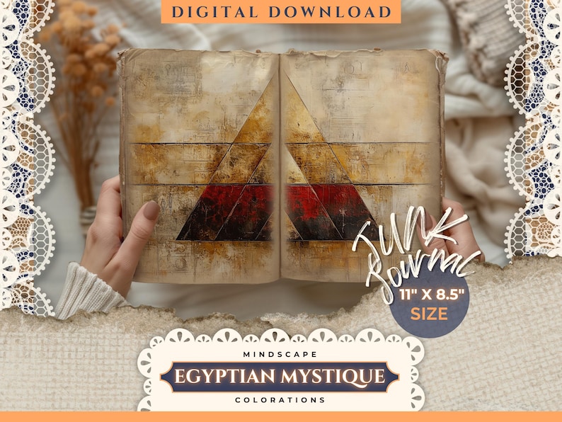 Ancient Egyptian Junk Journal Pages | Egypt Art | Egyptian Mystique ...
