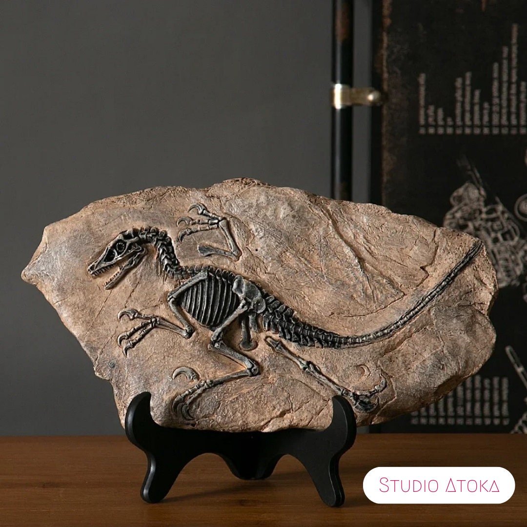 Dinosaur Fossil Statue Unique Dinosaur Home Decor Resin Animal ...
