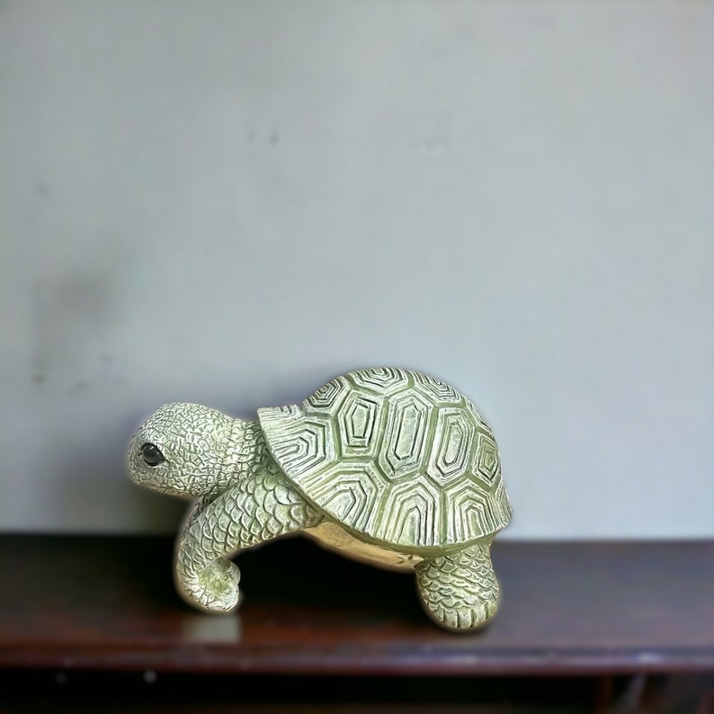 Cute Turtle Outdoor Figurine Resin Turtle Pot Hanger Garden Ornaments ...