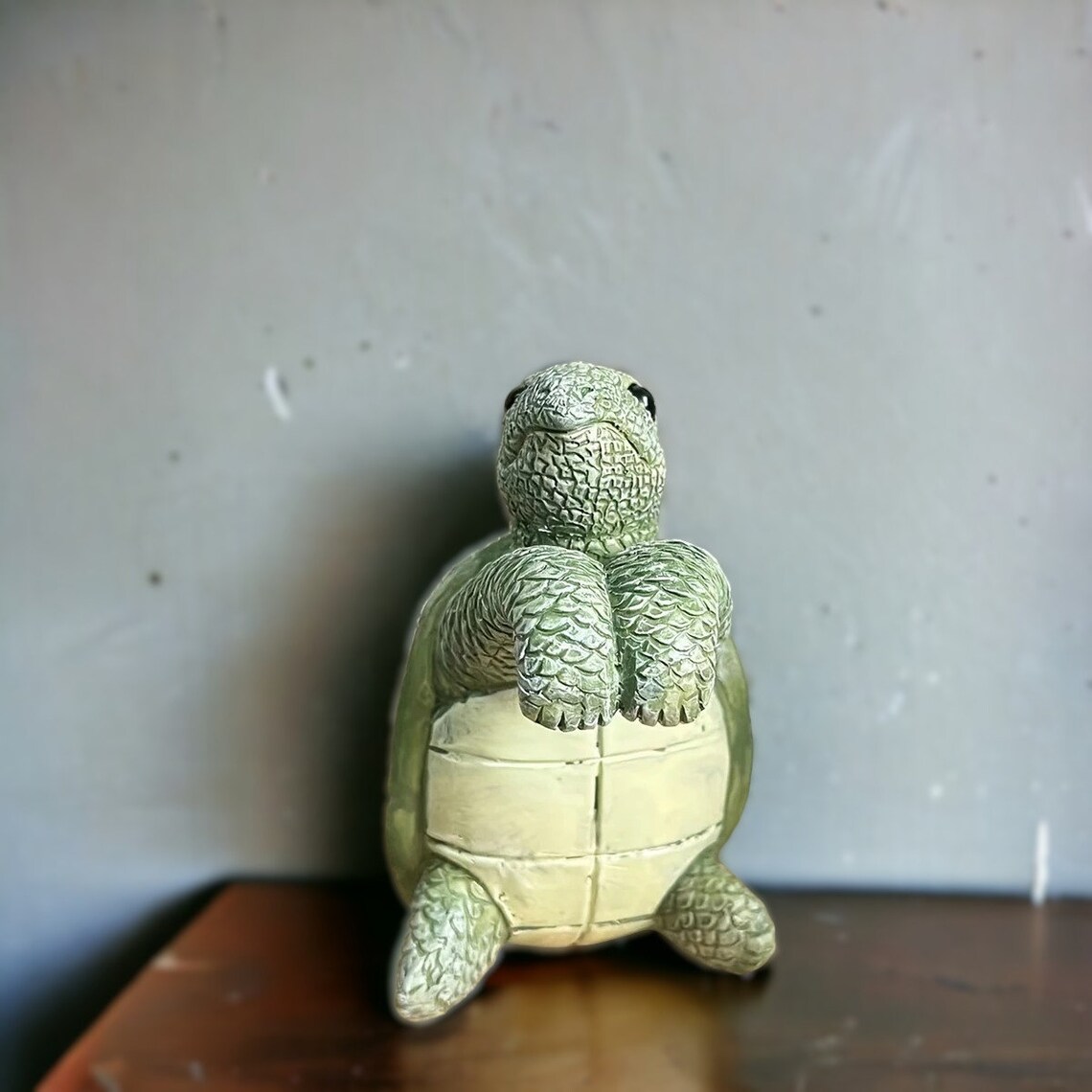 Cute Turtle Outdoor Figurine Resin Turtle Pot Hanger Garden Ornaments ...