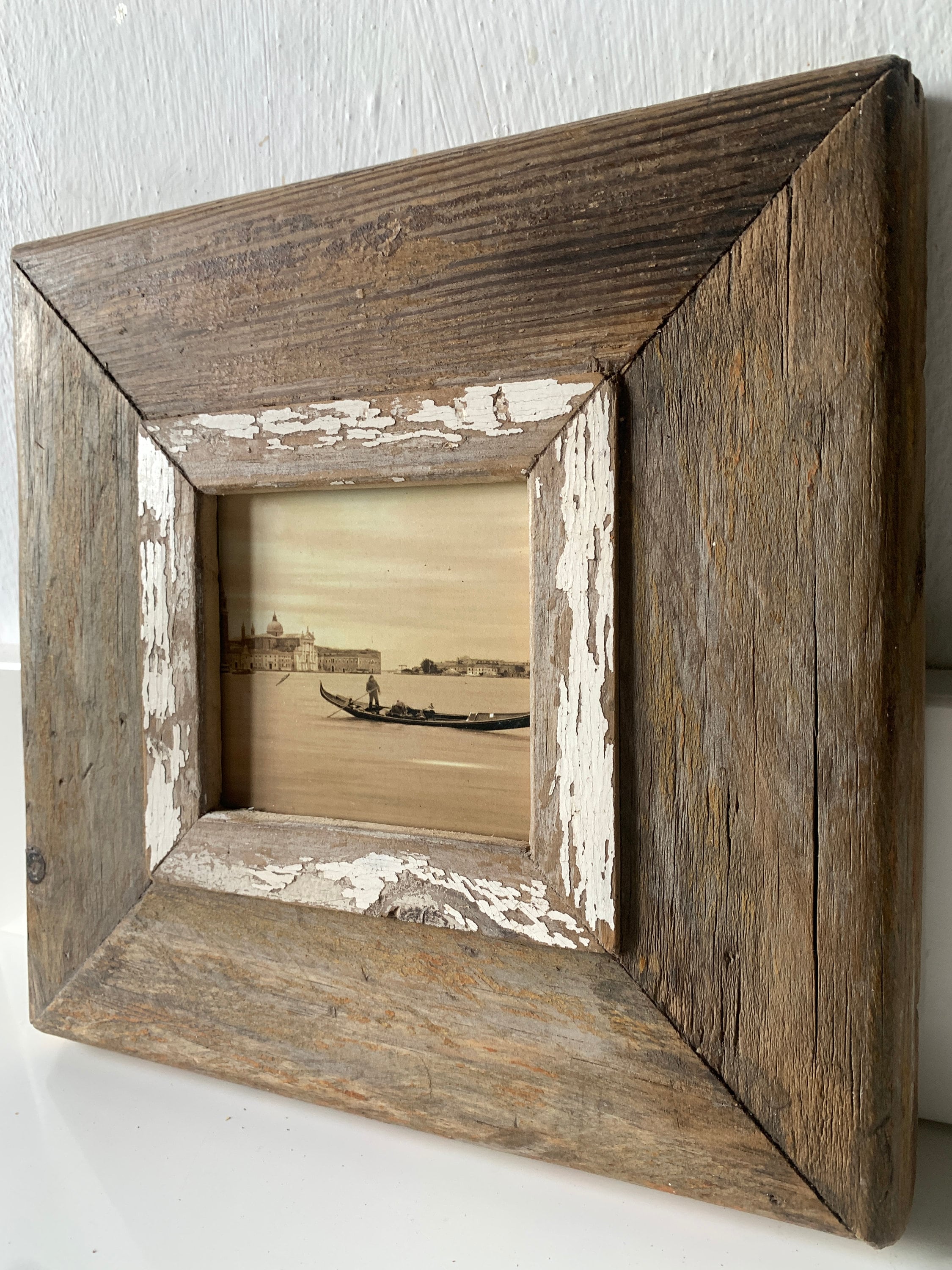 Rustic Vintage Frame, Made of Recycled Timber Wood - Etsy