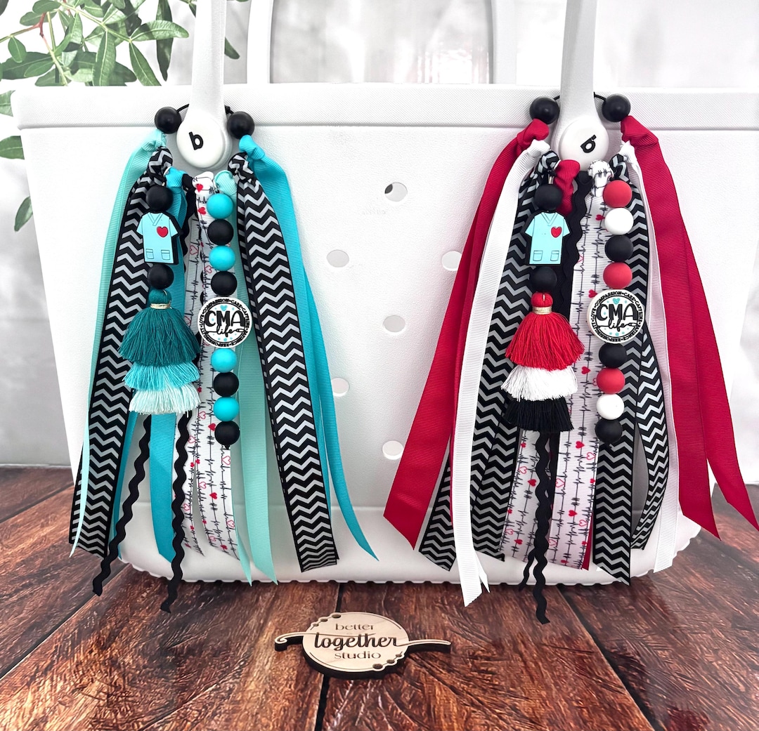 Personalized CMA Bag Charm, CMA Bogg Bag Tassel, Certified Medical ...