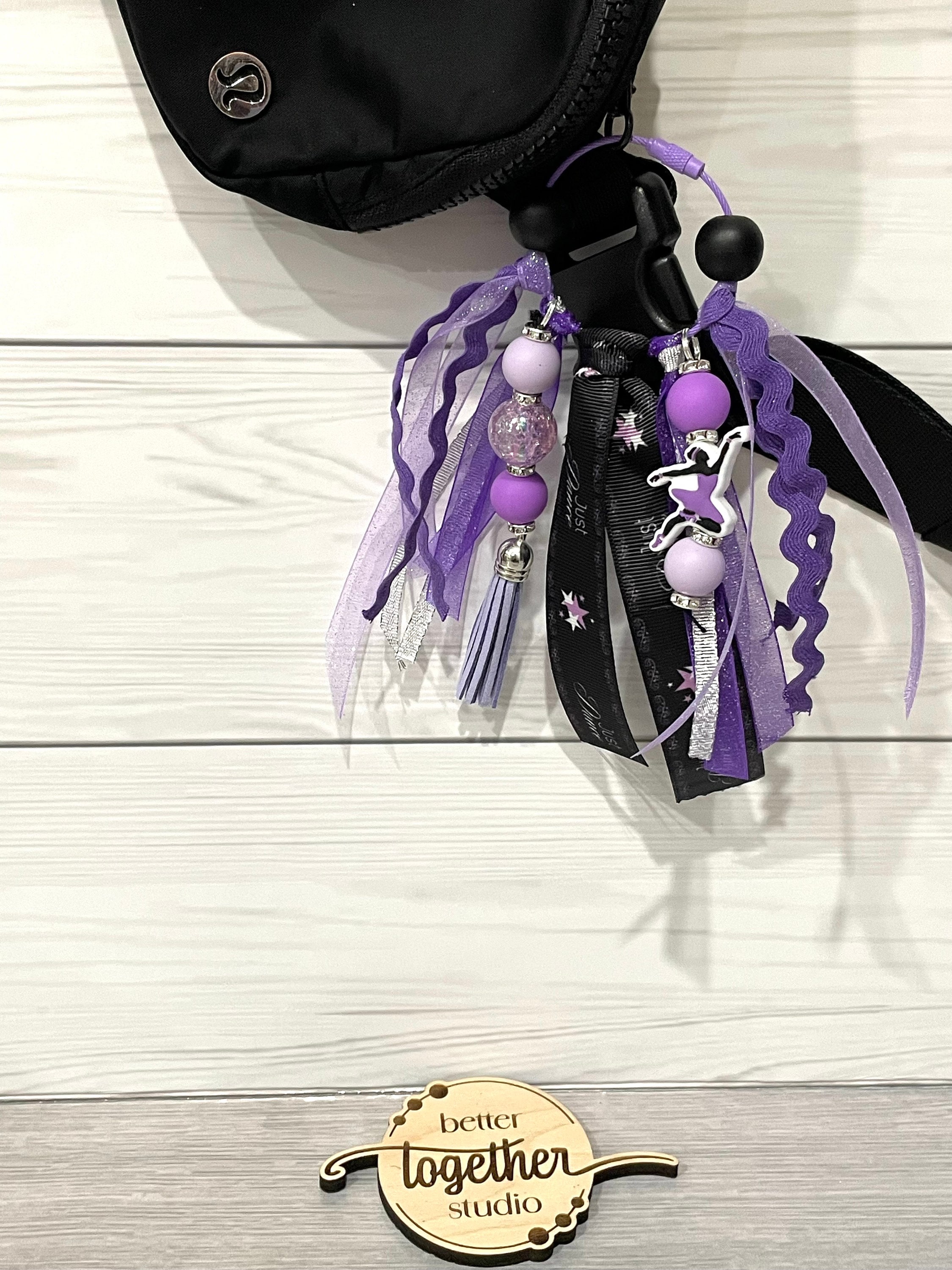 Dance mini Bag Charm, Belt Bag Charm, Keychain, Dance Mom, Dancer ...