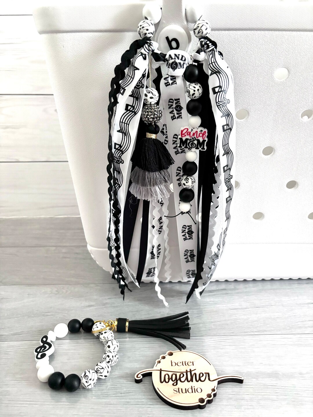 Band Bogg Bag, Band Bogg Tassel, Band Wristlet Keychain, Music Wristlet ...