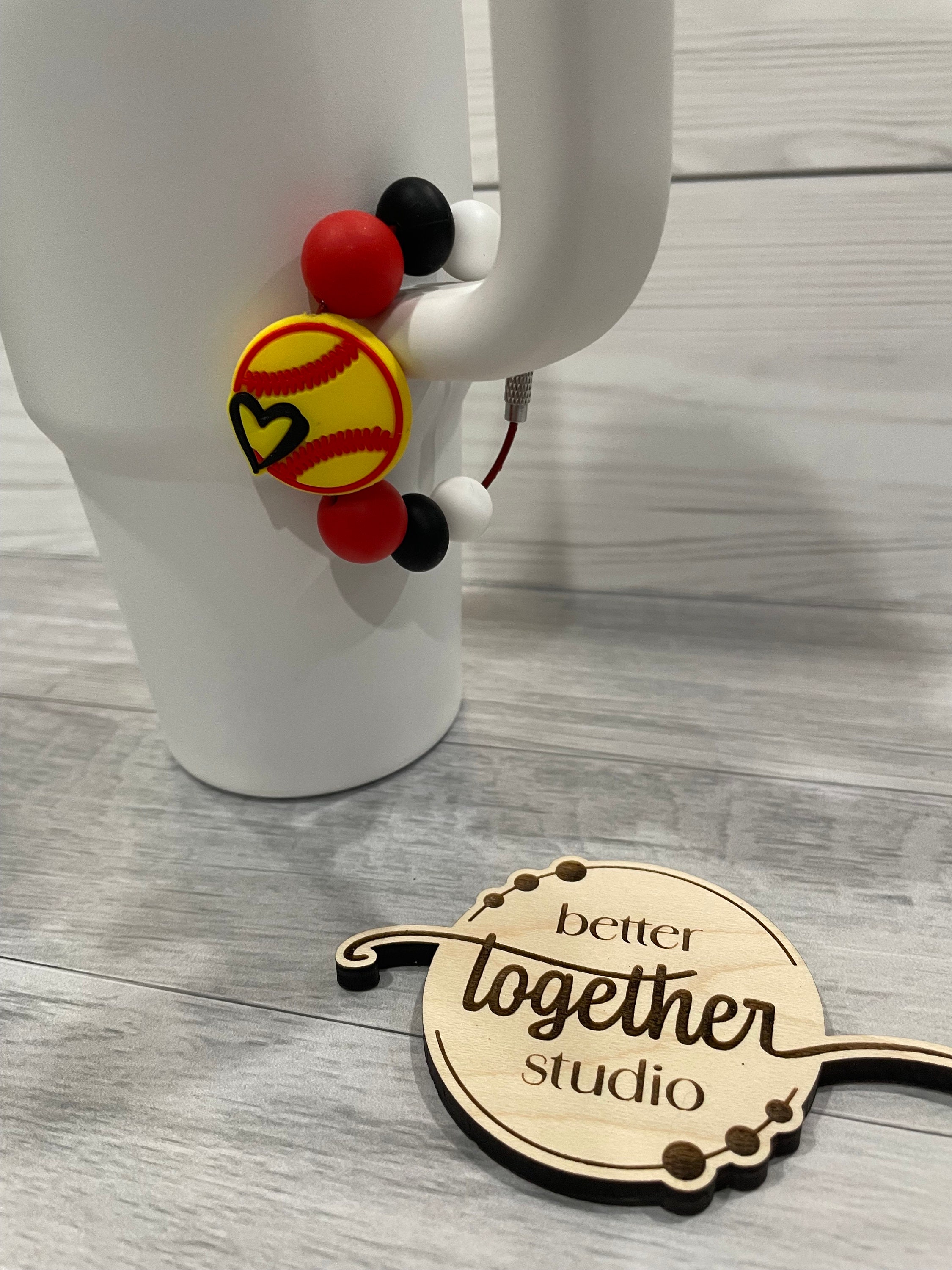 Personalized, Raising Ballers, Softball Mom, Softball Bag Charm ...