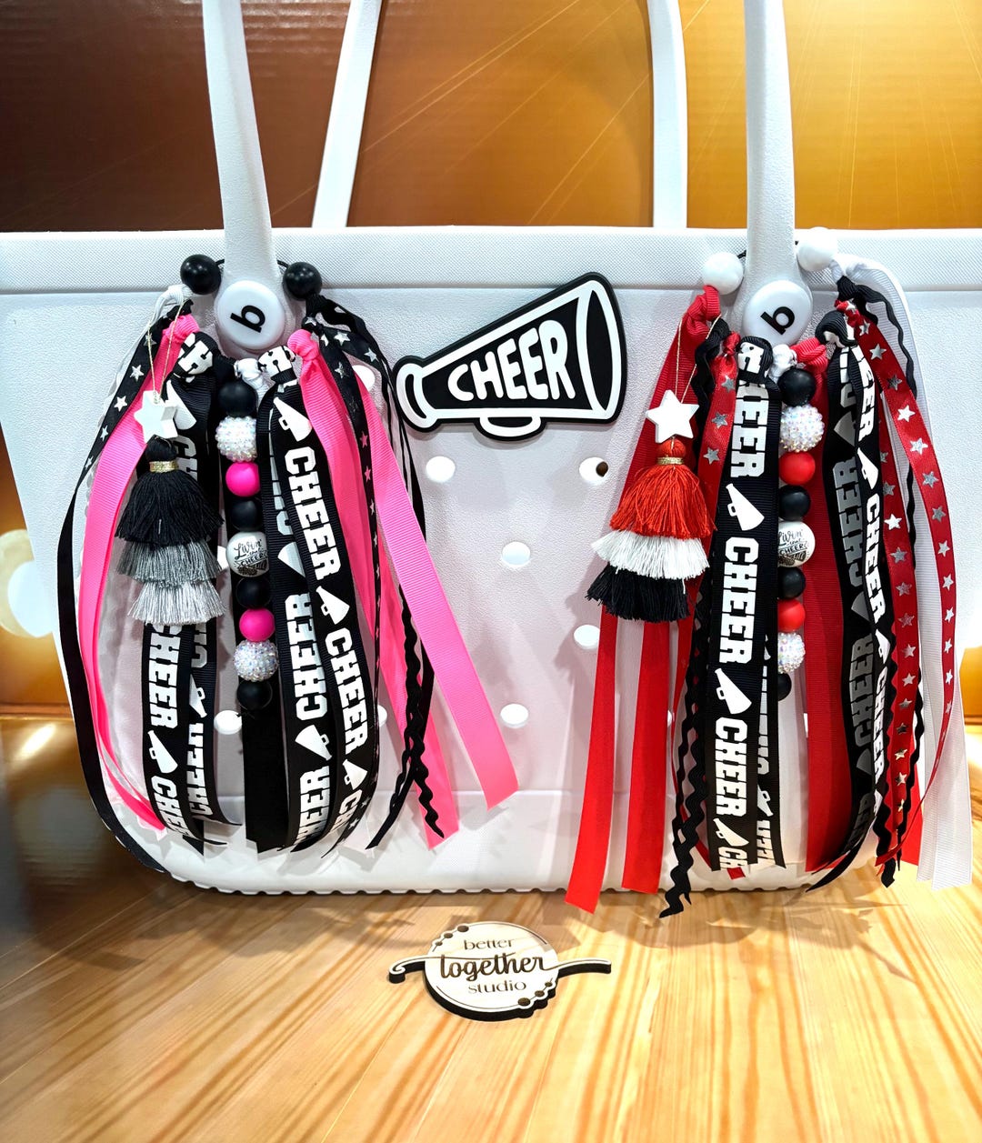 Personalized Cheer Bag Charm, Cheerleader Bag Charm, Cheer Mom Bag ...