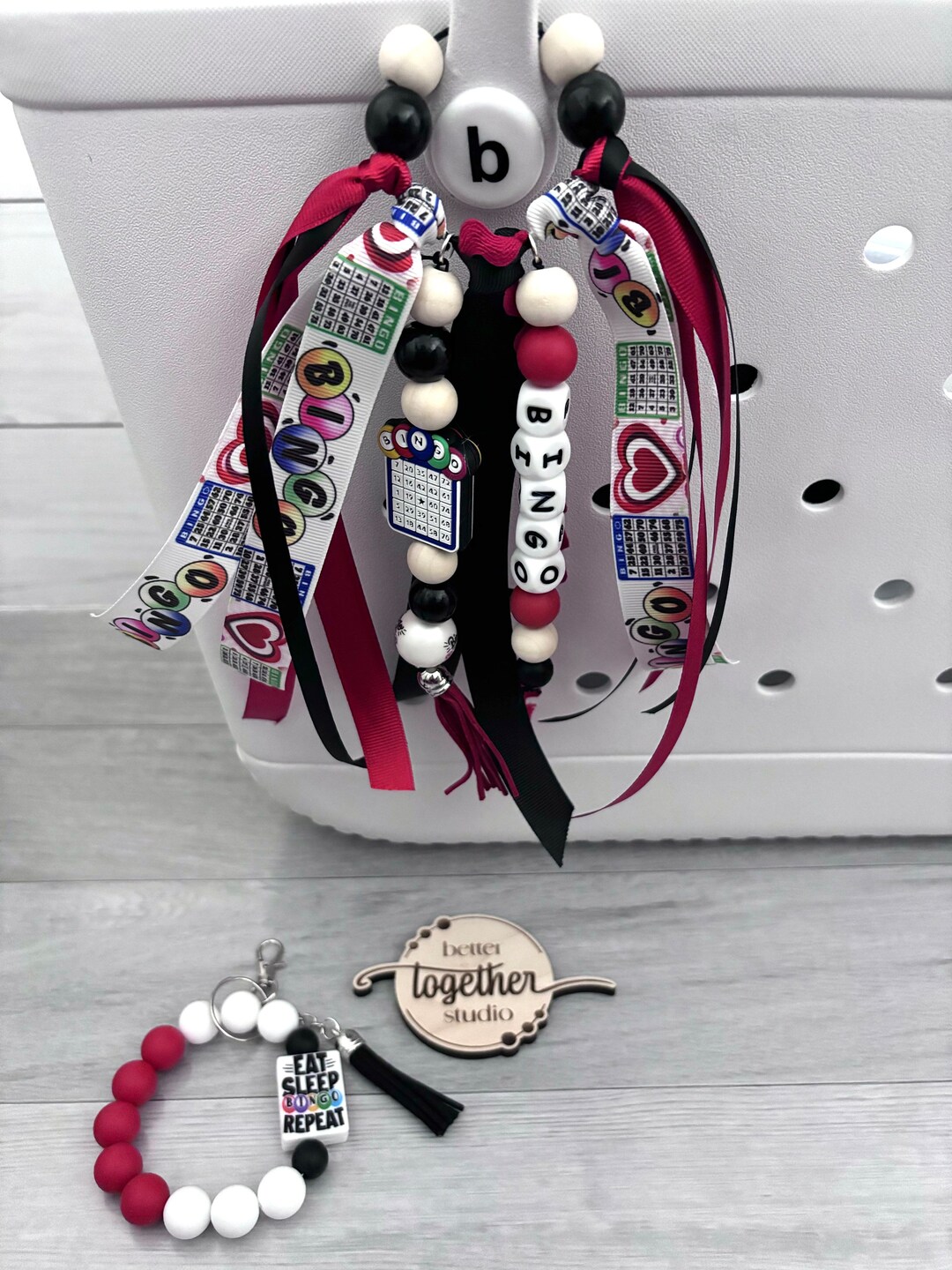 Personalized BINGO Bag, Bingo Bag Charm, Bingo Winner, Bingo Queen ...