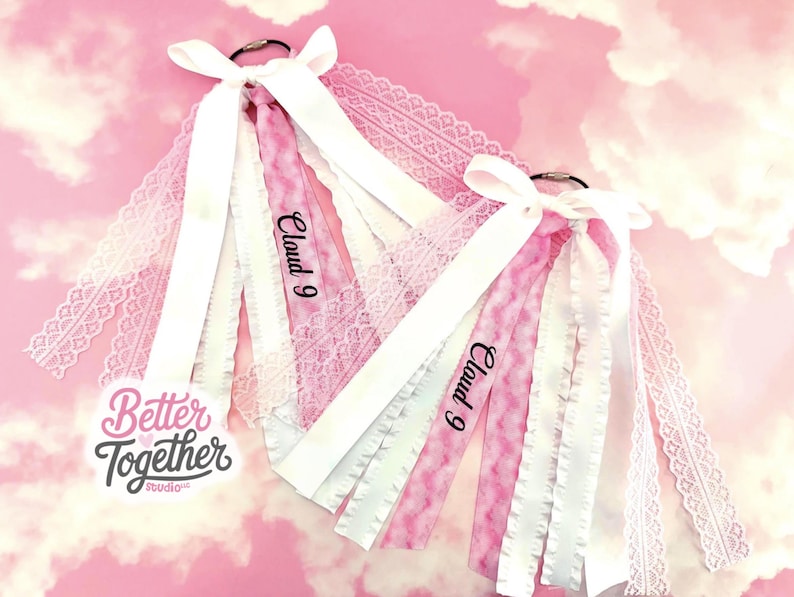 Megan Country Concert Boot Bows | Pink and White Boot Bows | Country ...