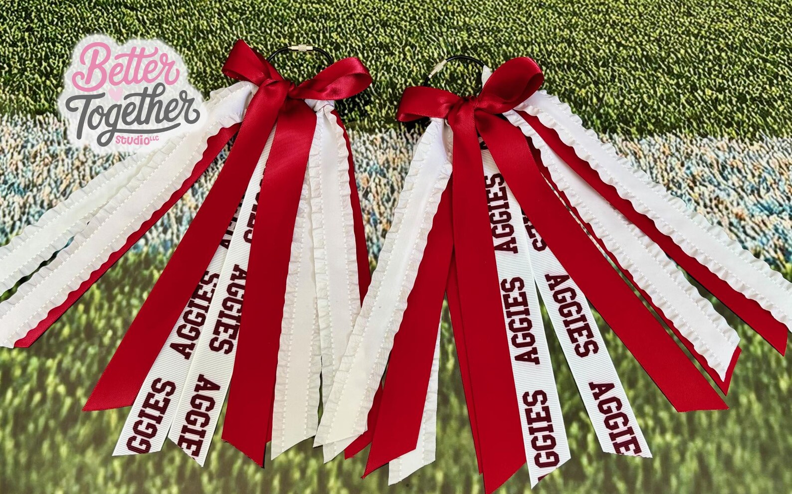 TRENDING School Spirit Boot Bows, Bows for Boots, Game Day Boots ...