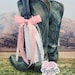 Pink and White Country Concert Boot Bows | Pink and White Boot Bows ...