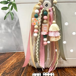 Personalized Book Lover Bag Charm, Book Tassel, Book Lover Gift, Gift ...