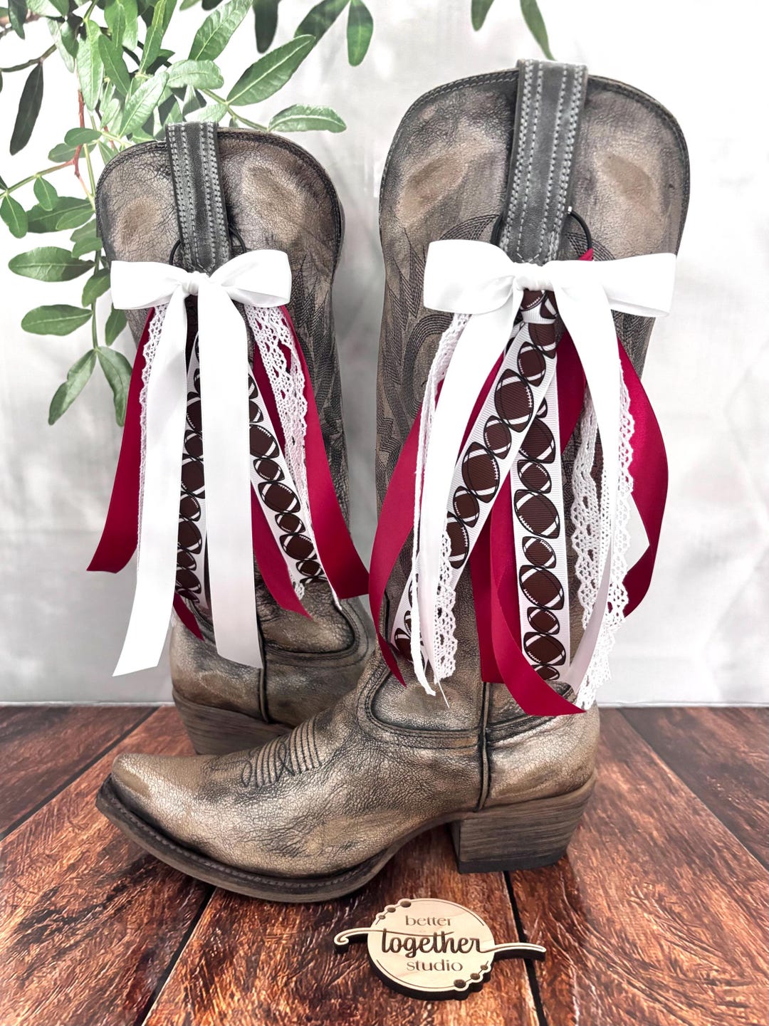 A&M College Gameday Boot Bows | Texas AM University Game-day | Garnet ...