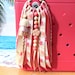 Coral Bogg Bag Tassel, Hibiscus Flower Bogg Bag, Coral Bogg Bag Charm ...