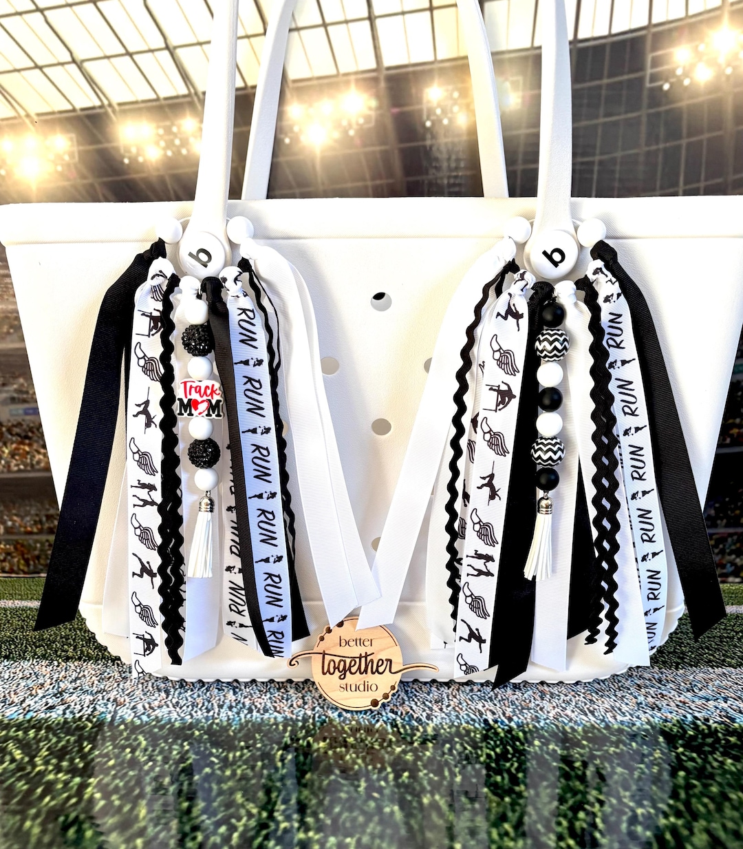 Personalized Track & Field Bag Charm, Track Mom Bogg Bag Charm, XC Bag ...