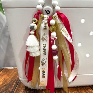 Personalized Cheer Bag Charm, Cheerleader Bag Charm, Cheer Mom Bag ...