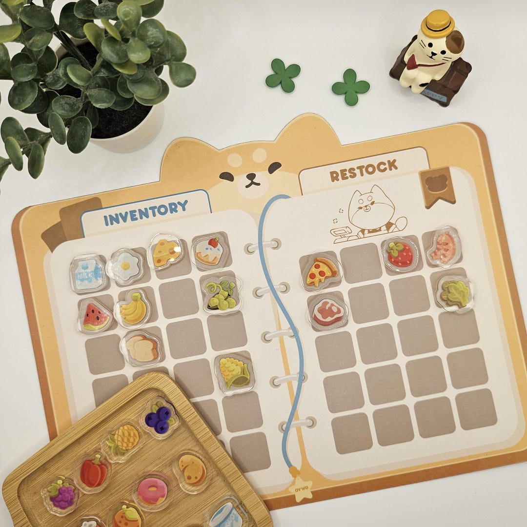 Cute Grocery Magnets | Grocery Lists Magnets - Etsy