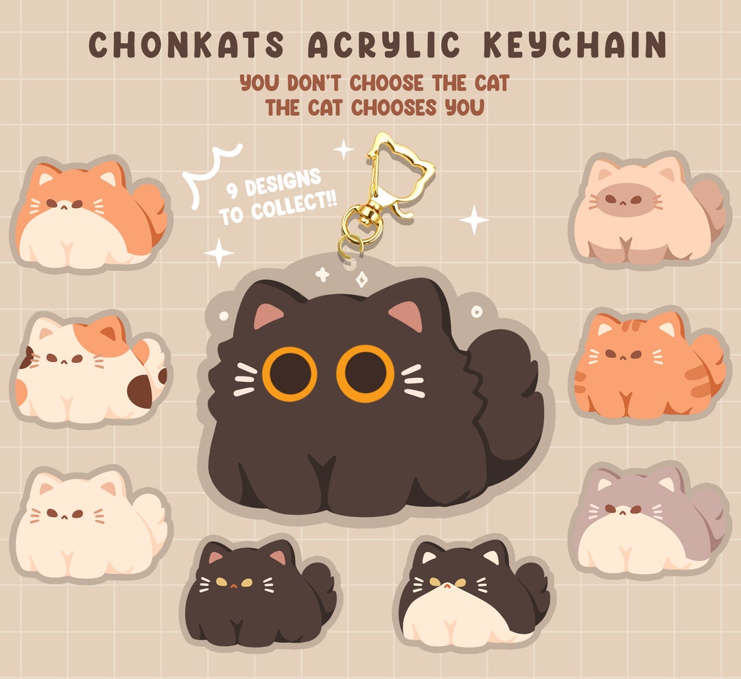 Chonk Cats Blindbox Charm - Etsy