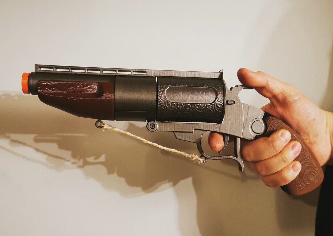 3D Printed Replica. Ghoul's Gun Replica 3D. This is NOT a Real Gun ...