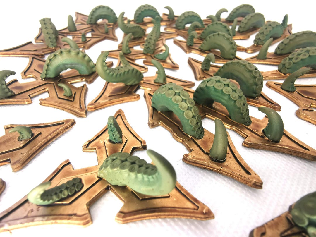 Arkham Horror LCG Direction Arrows. Hand Painted in Two Colours. Card ...