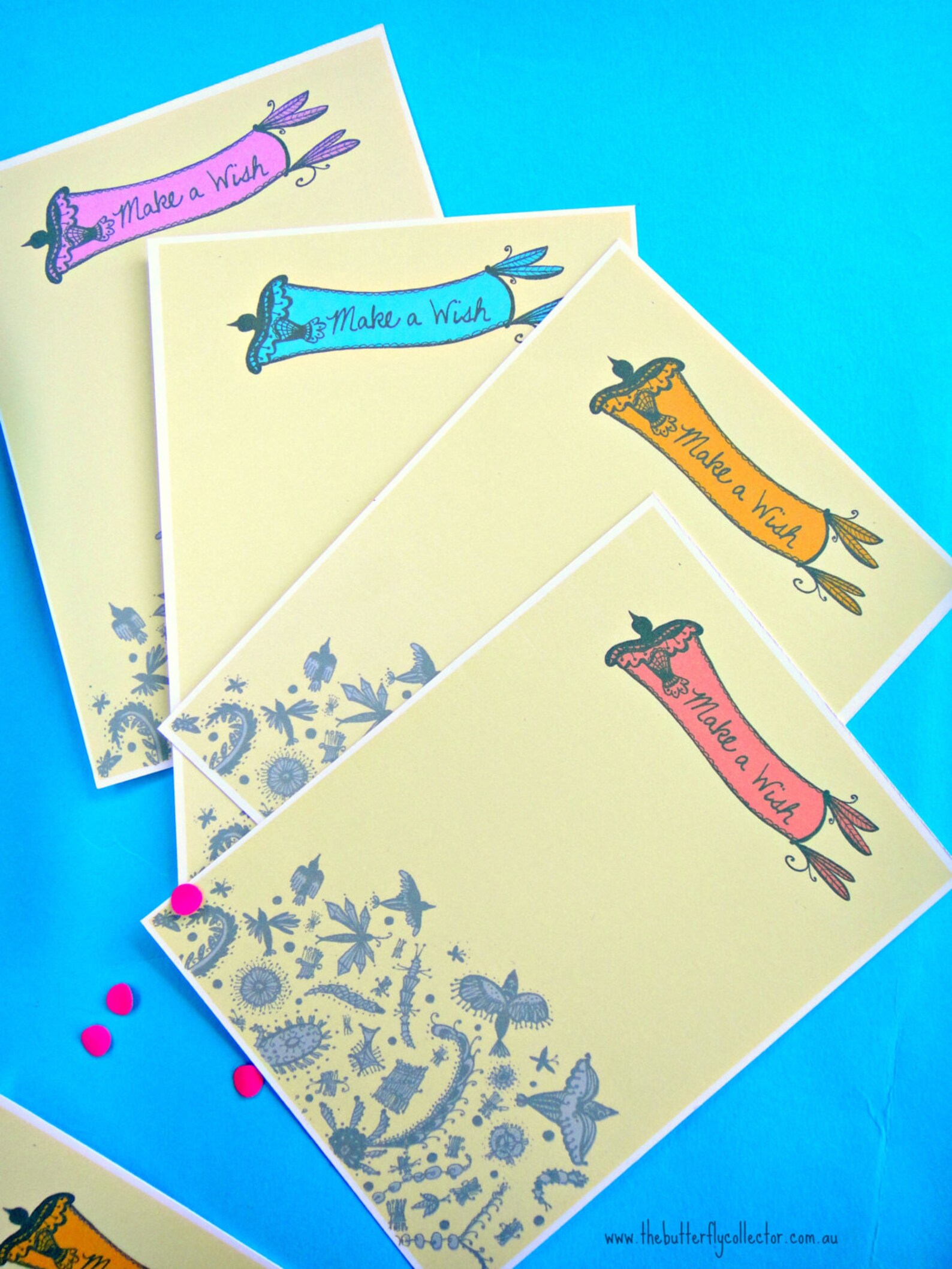 Make a Wish Box and Cards. Printables for Children or Party Favors - Etsy