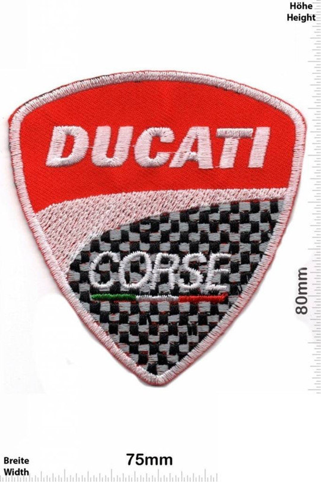 Ducati Corse Embroidered Patch Badge Applique Iron On - Etsy