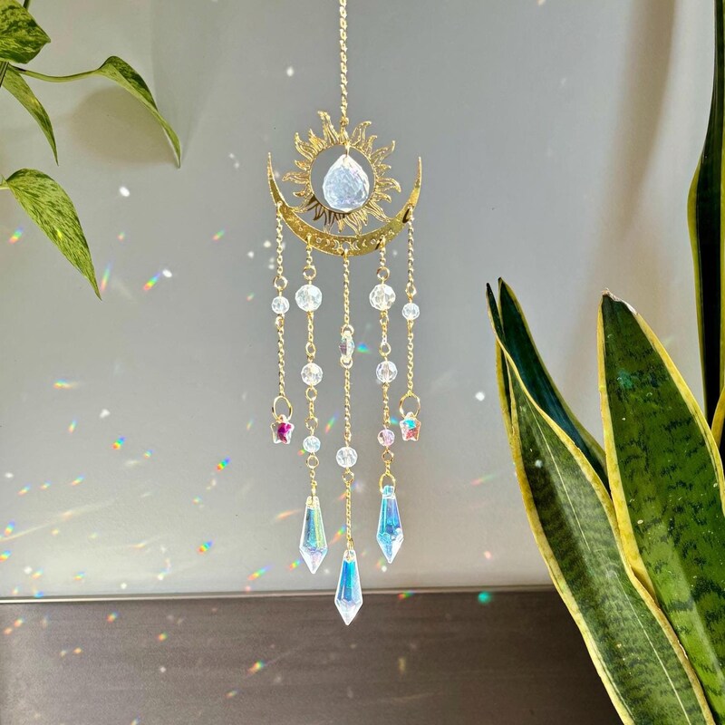 Boho Suncatcher - Etsy